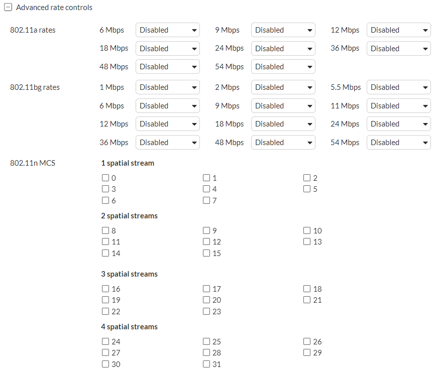 Add Gui Support For Configuring Wireless Data Rates And Sticky Client Thresholds Fortigate